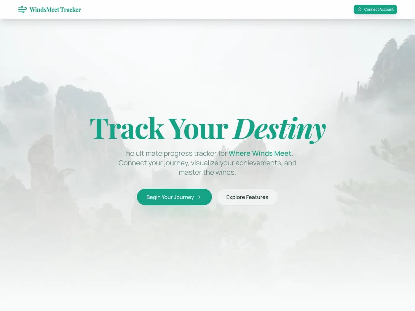 WindsMeet Progress Tracker