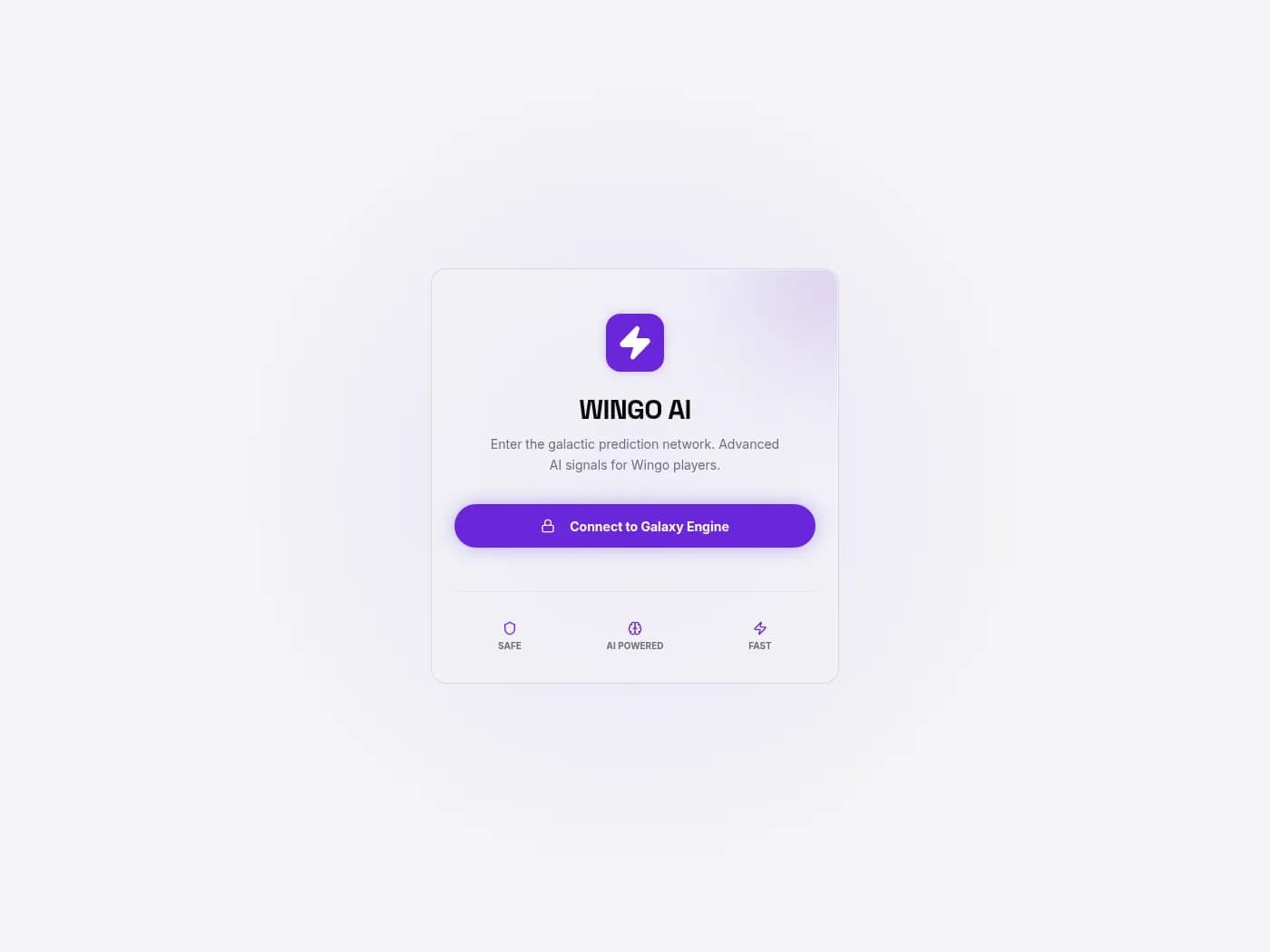 Wingo AI Predictor