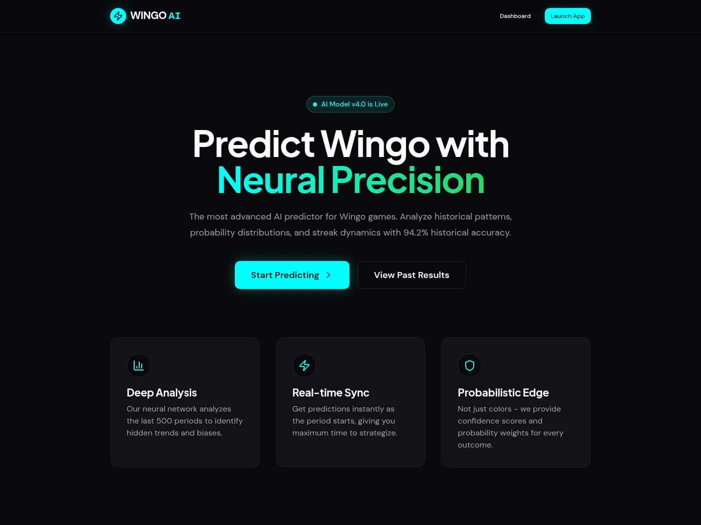 Wingo AI Predictor