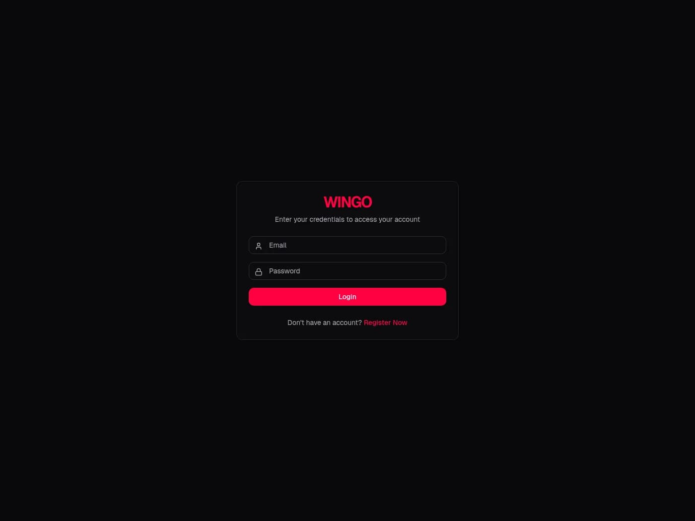 Wingo Casino Platform