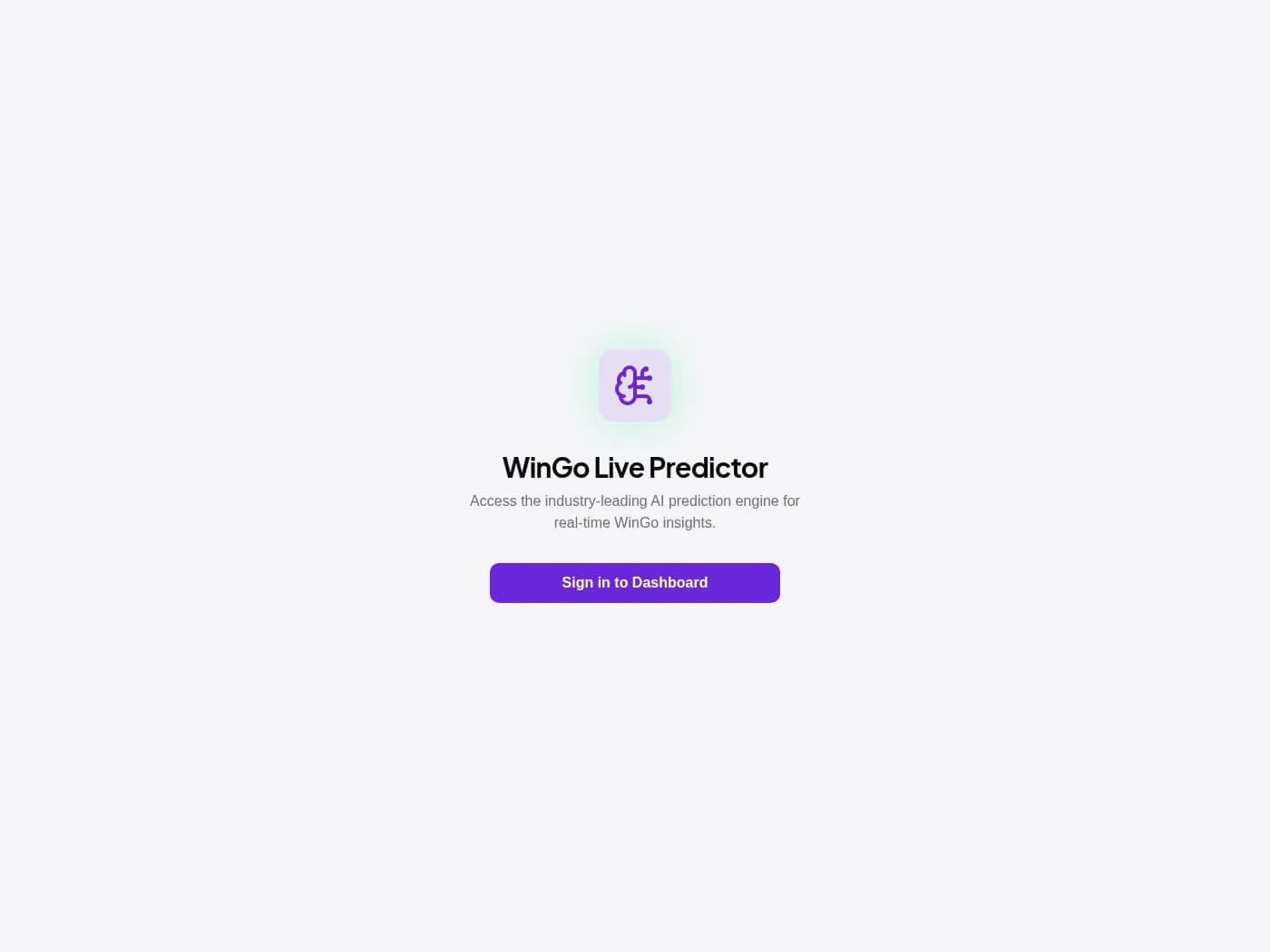 WinGo Live Predictor