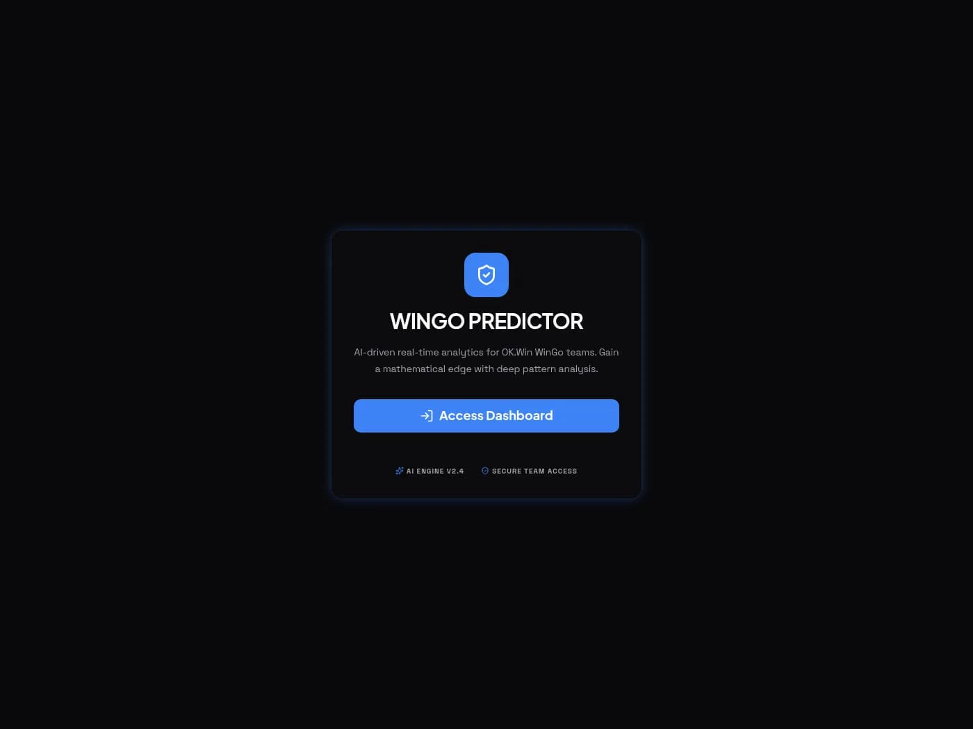 WinGo Live Predictor
