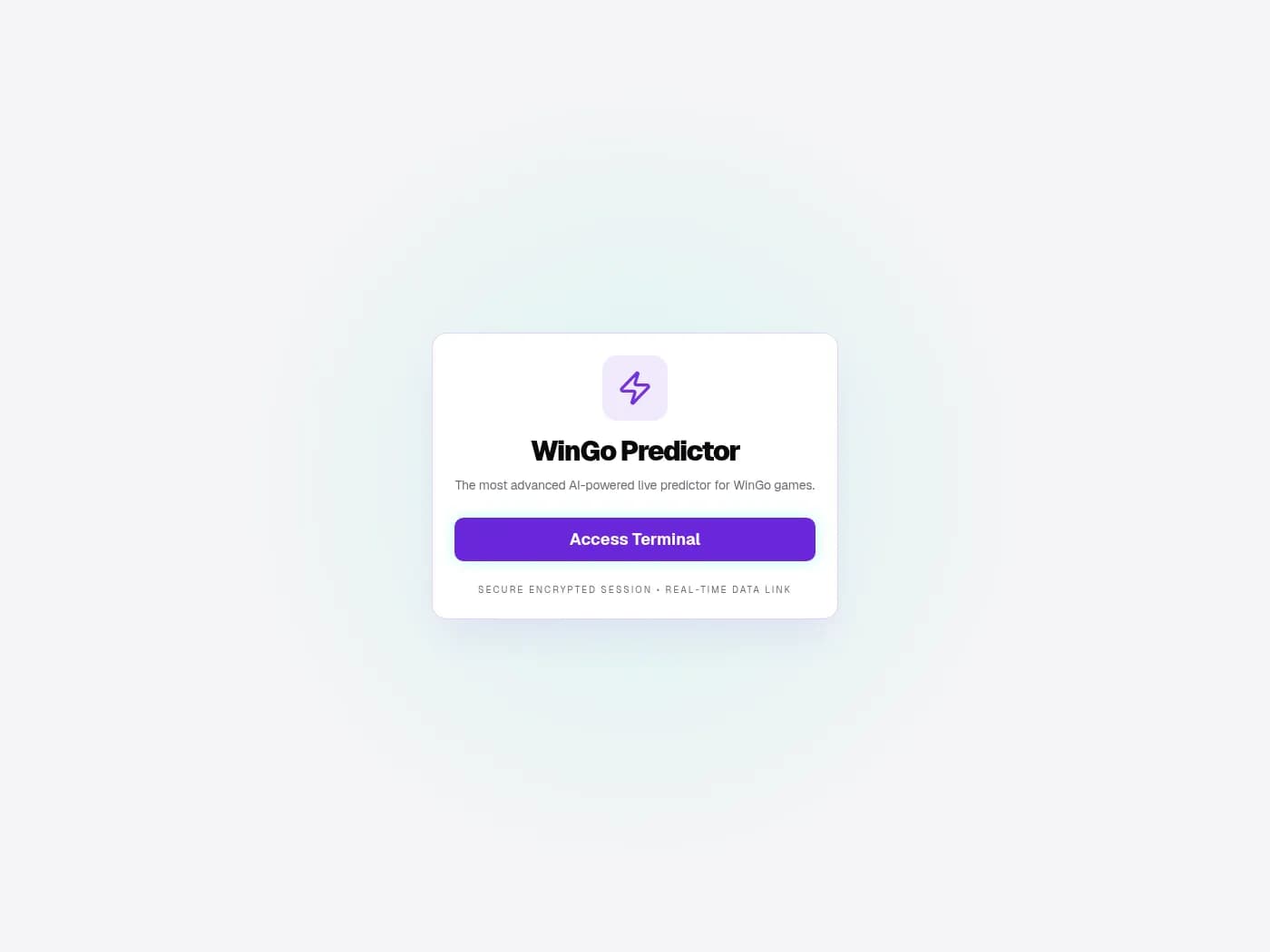 WinGo Live Predictor
