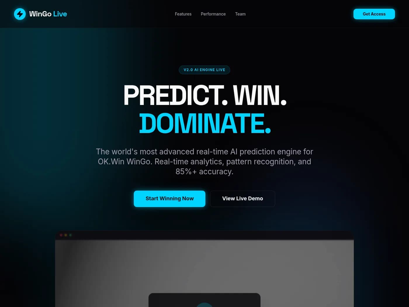 WinGo Live Predictor