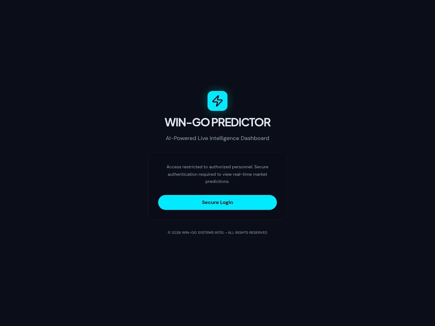 WinGo Live Predictor