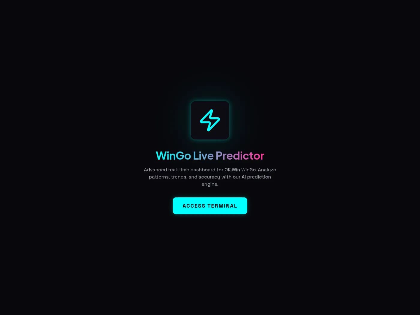 WinGo Live Predictor