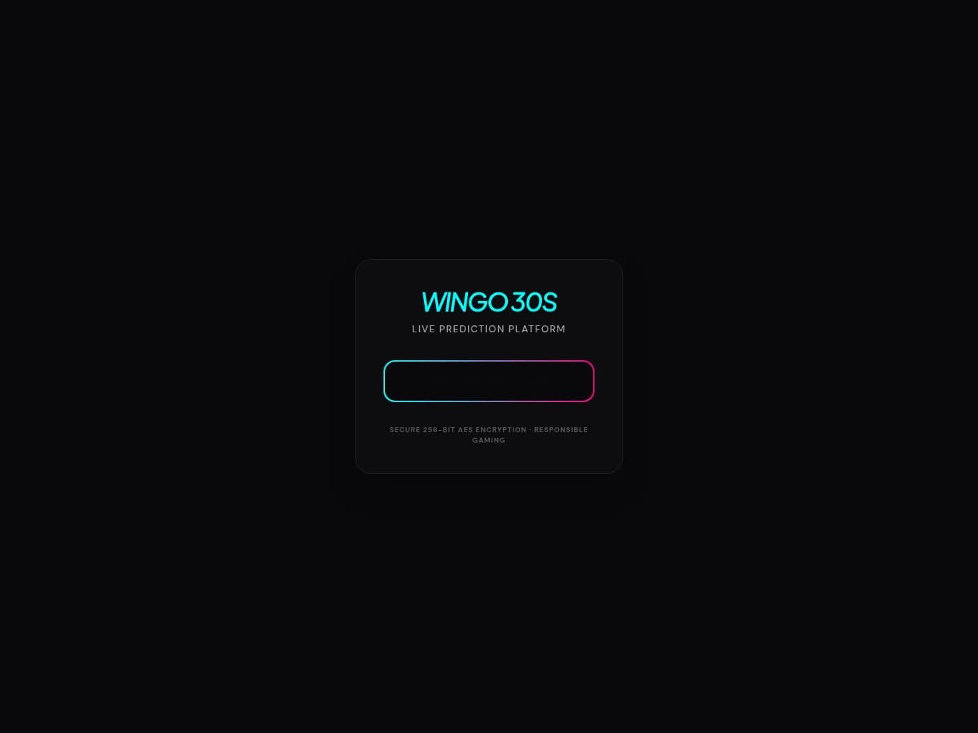 Wingo 30Sec Live Predictor