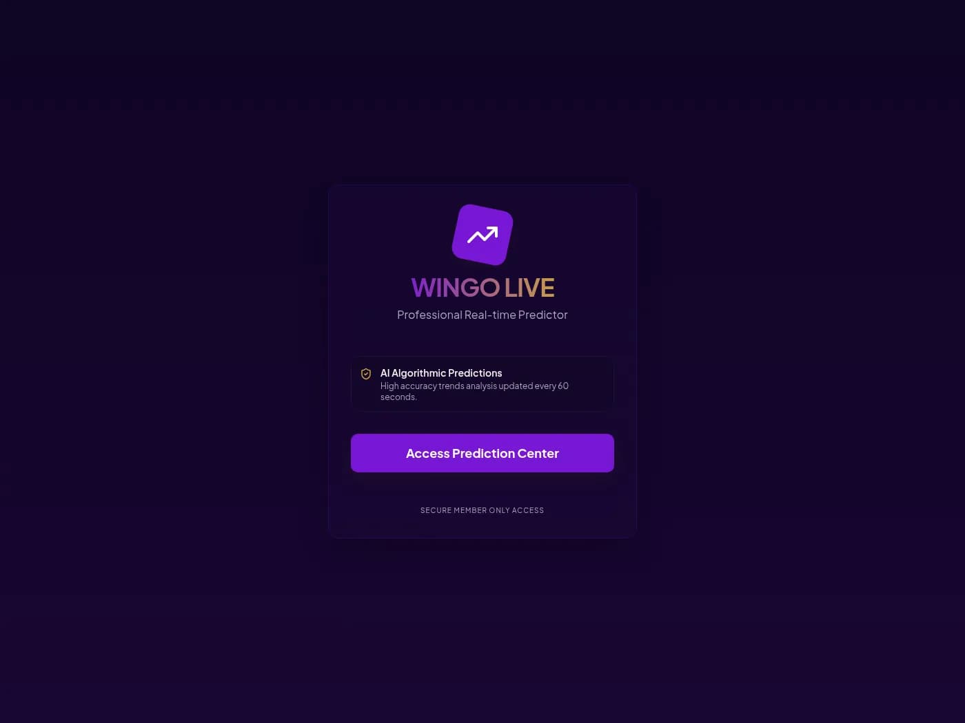 Wingo Live Predictor
