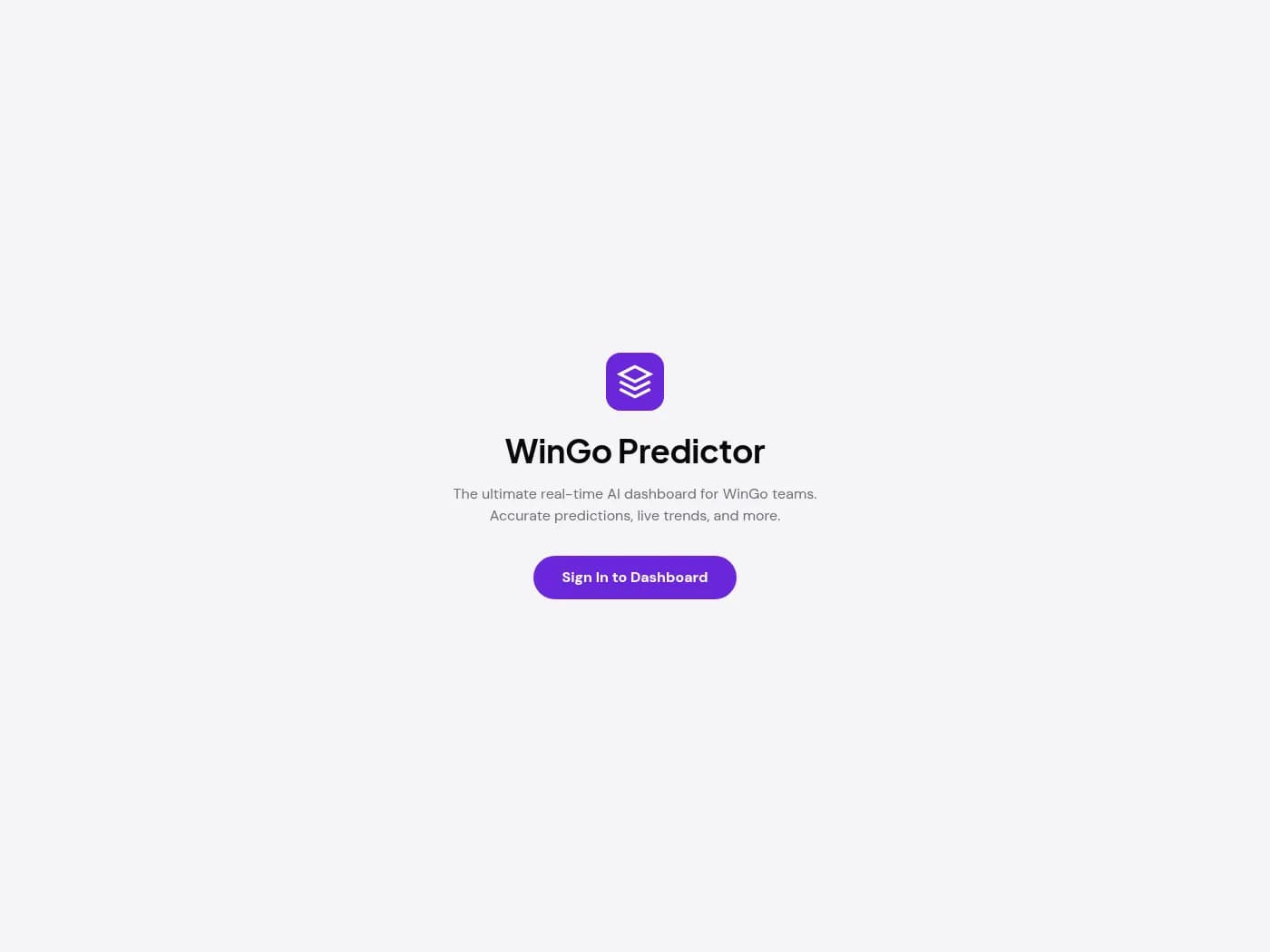 WinGo Live Predictor