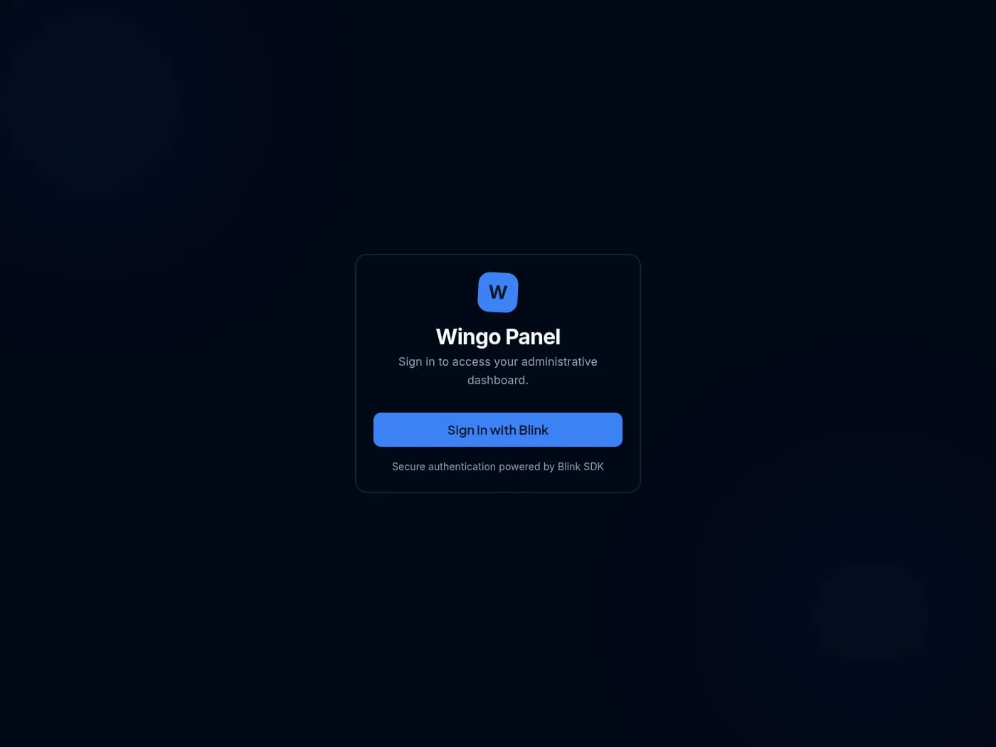 Wingo Panel