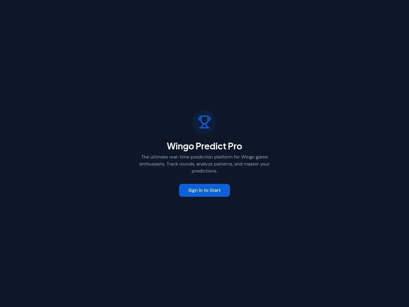 Wingo Predict Pro