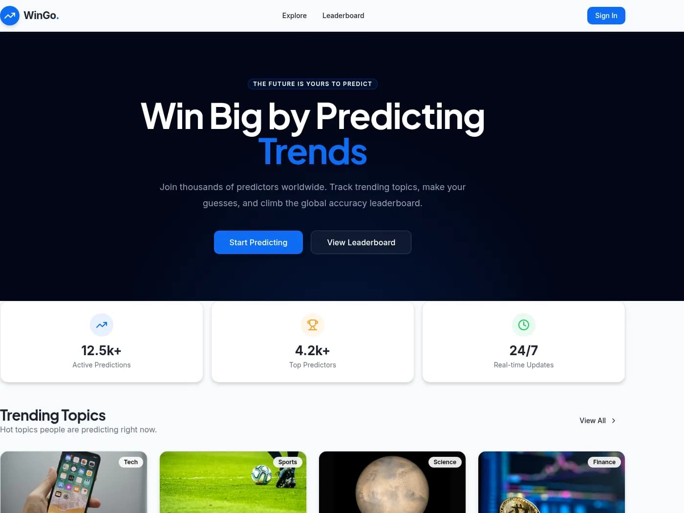 WinGo Prediction