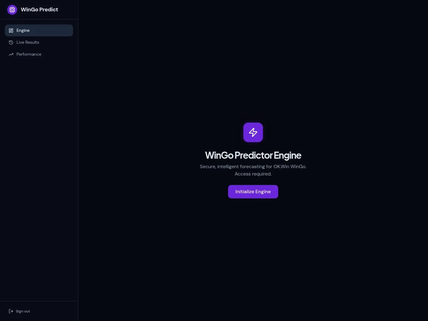WinGo Predictor Engine