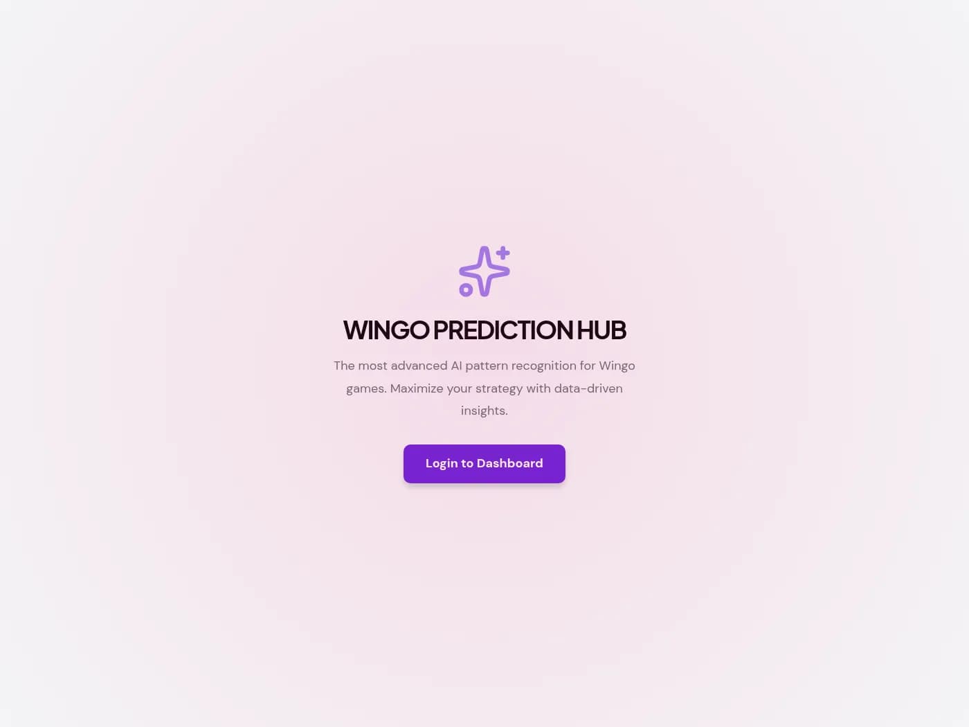 Wingo Prediction Hub