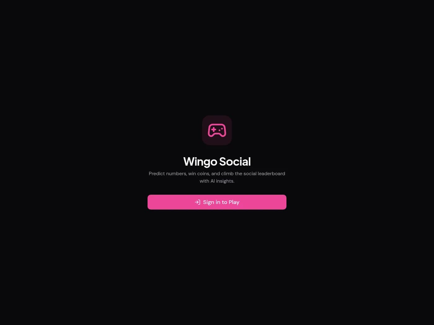 Wingo Social Platform