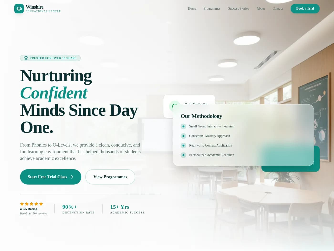 Winshire Centre Website