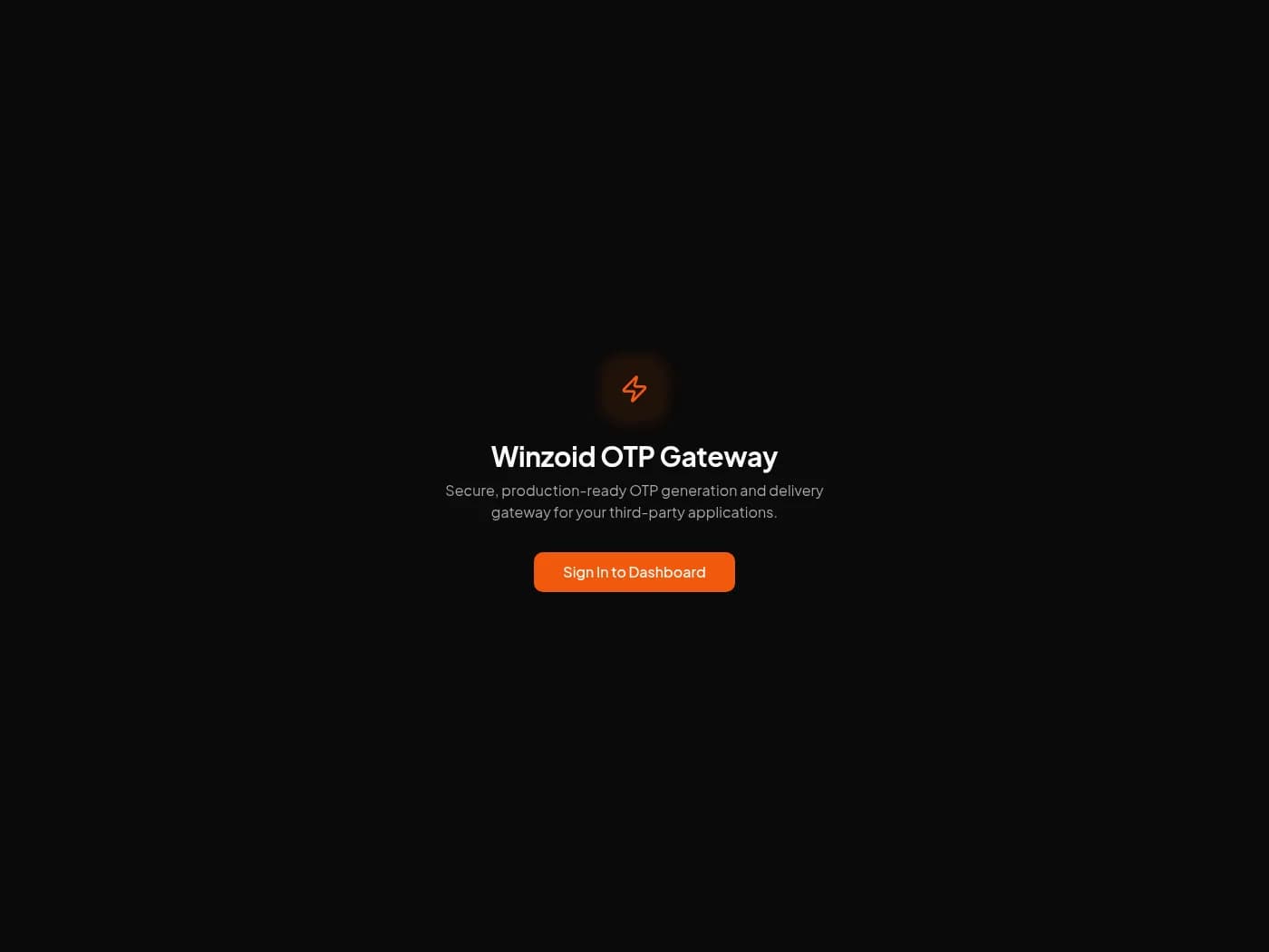 Winzoid OTP Gateway
