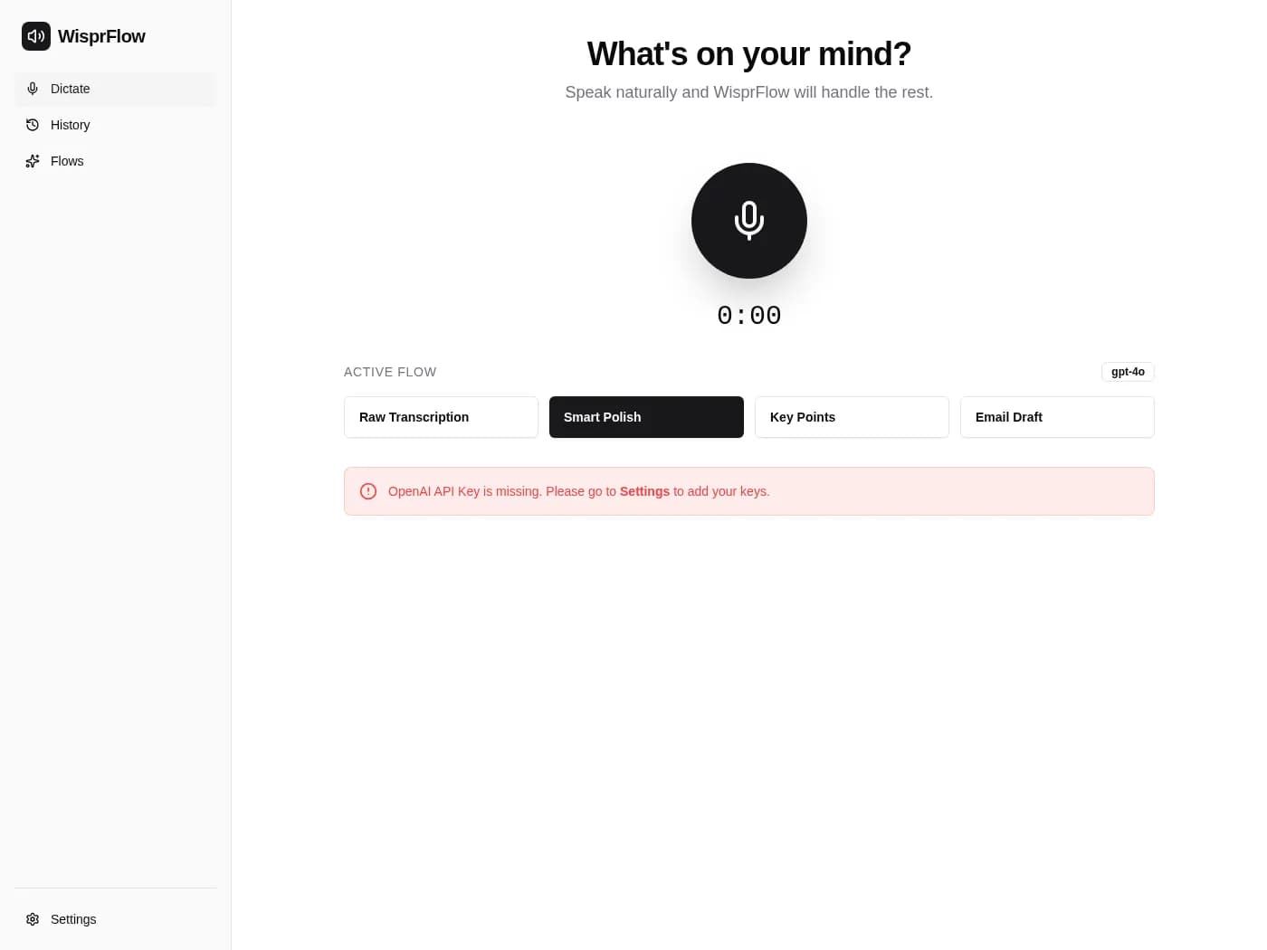 WisprFlow Clone