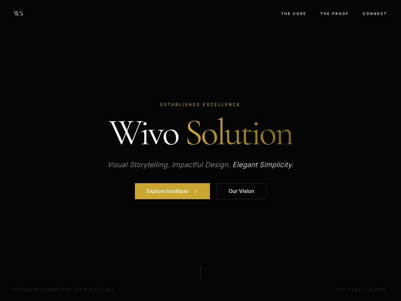 Wivo Solution Website