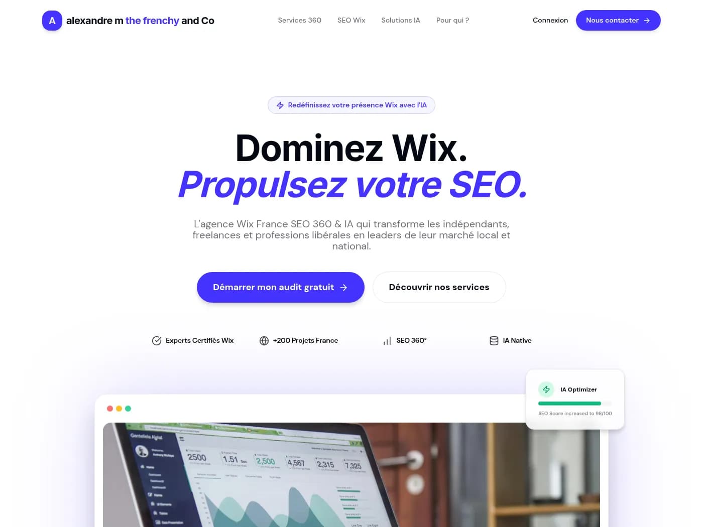 Frenchy Wix SEO Agency