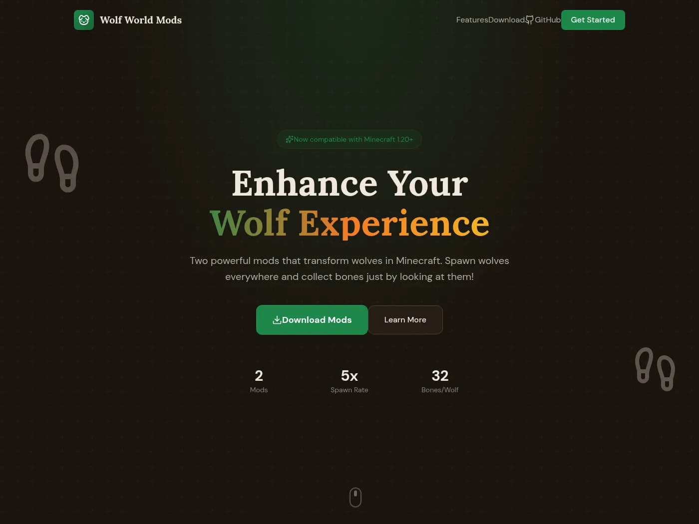 Wolf World Mods