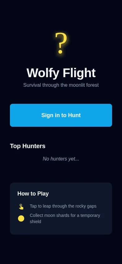 Wolfy Flight Mobile