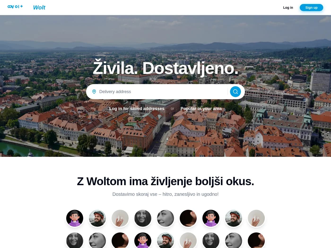 Wolt Slovenia Clone