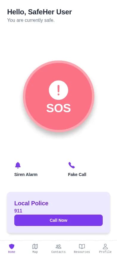 SafeHer App