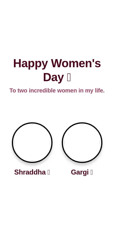 Feminine Moments App
