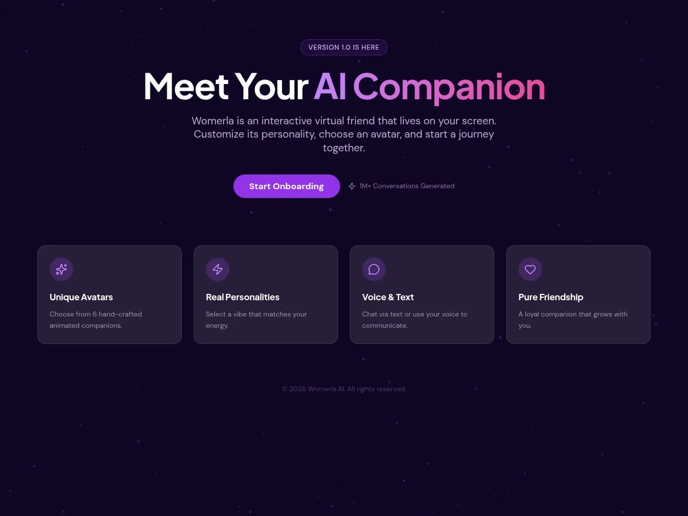 Womerla AI Companion