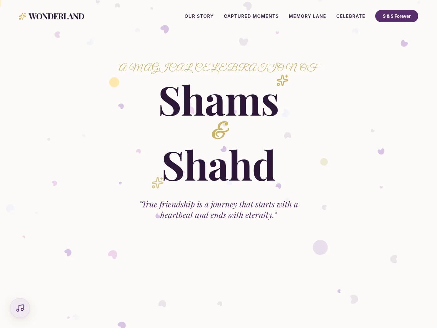 Shams & Shahd Wonderland