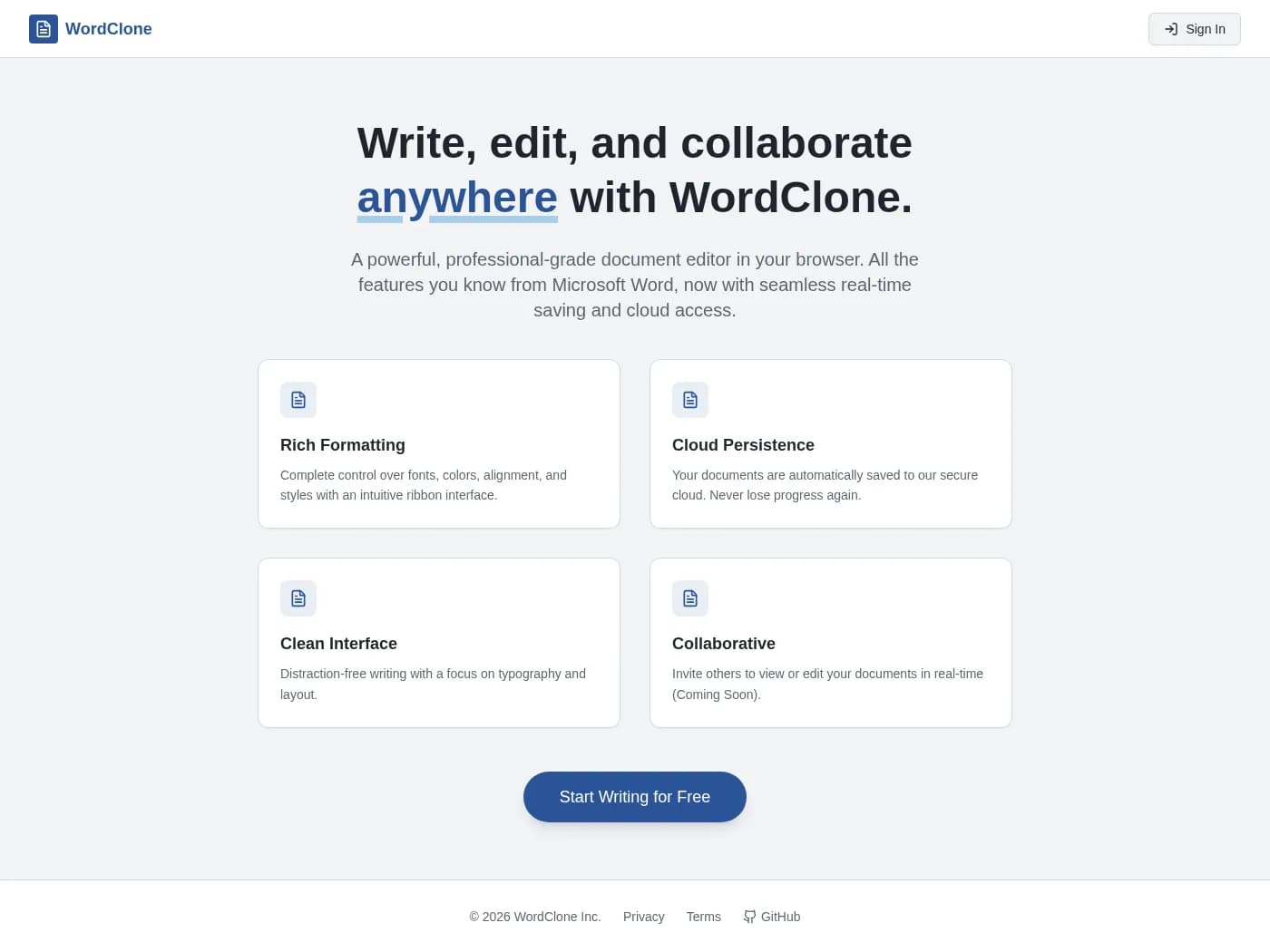 WordClone