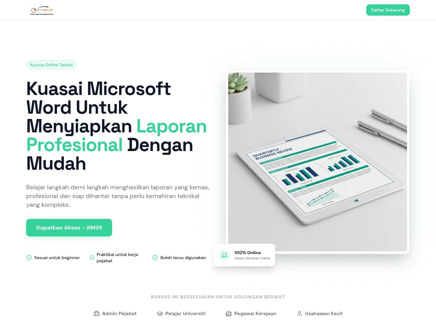 Word Report Masterclass