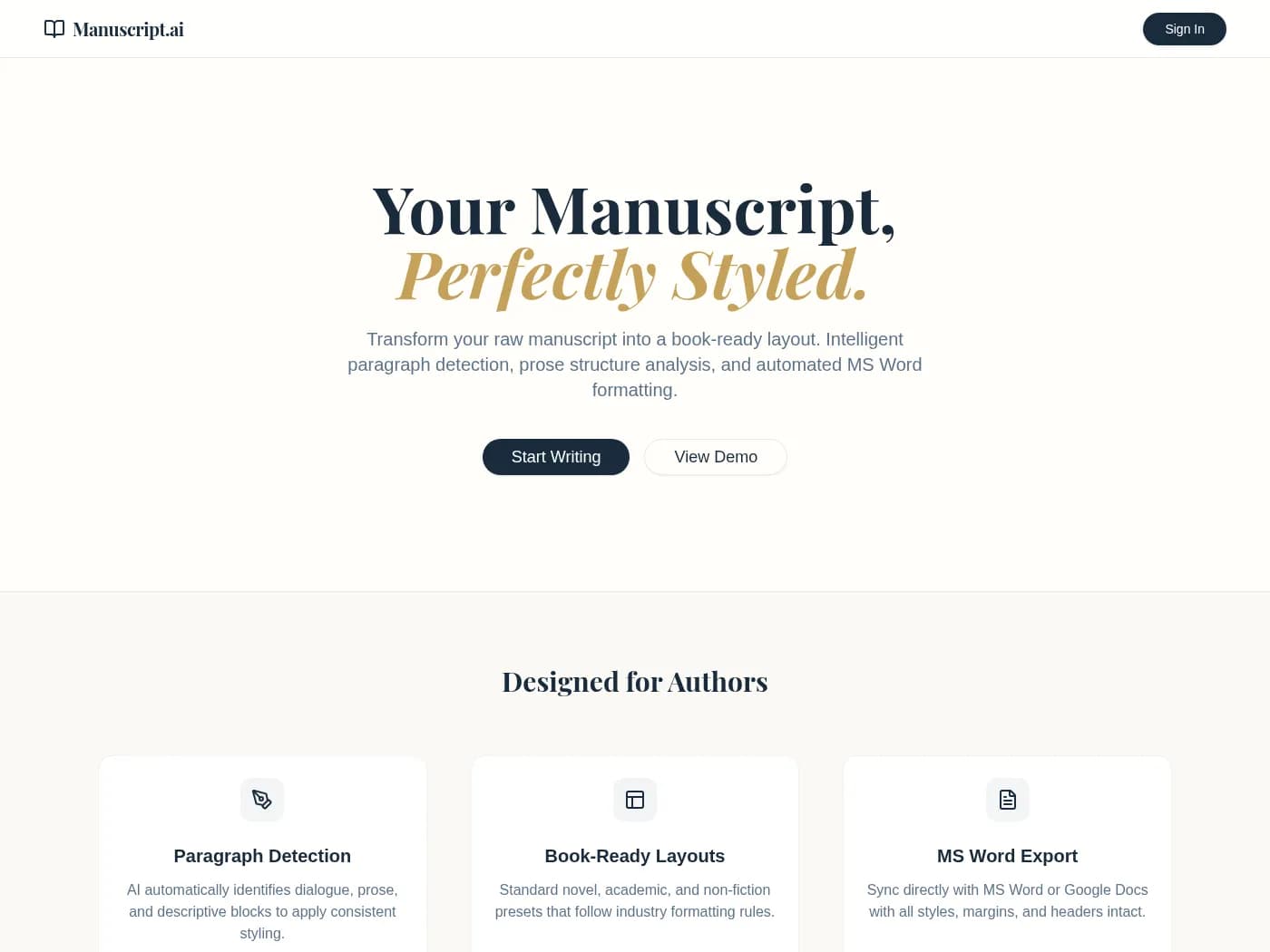 Word Book Layout Assistant