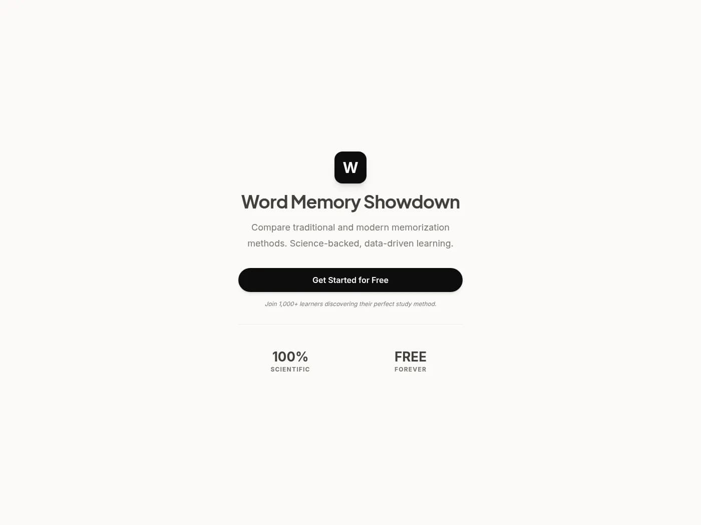 Word Memory Showdown