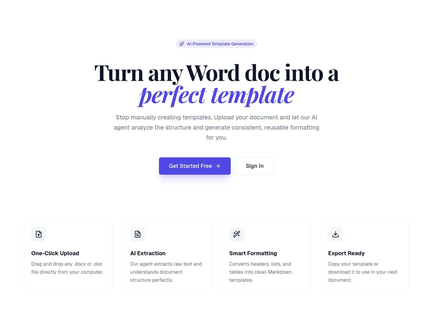 Word Template Maker