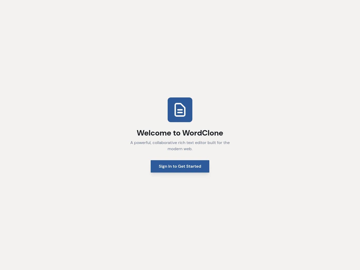 WordClone Editor