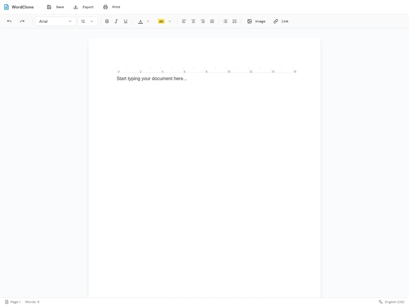 WordClone Editor