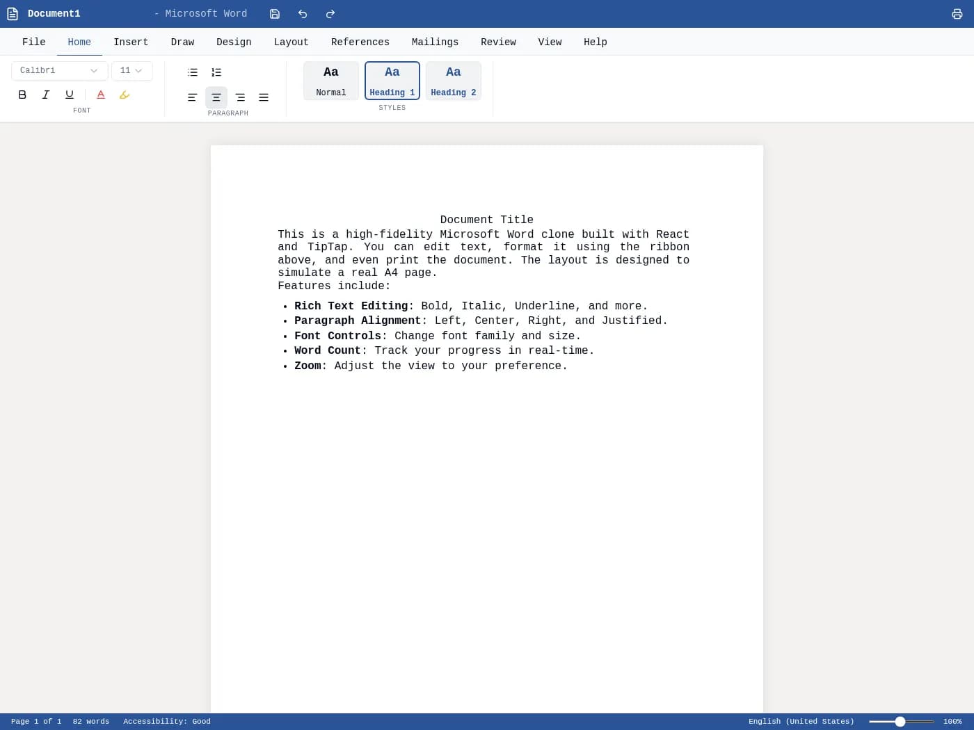 WordClone Web Editor
