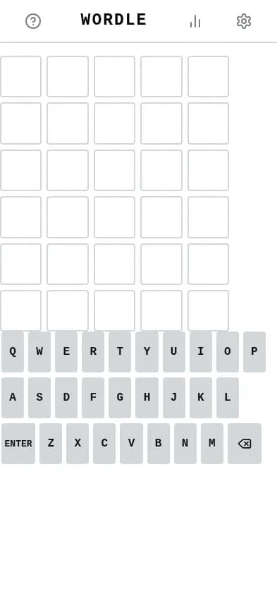 Wordle Mobile Challenge