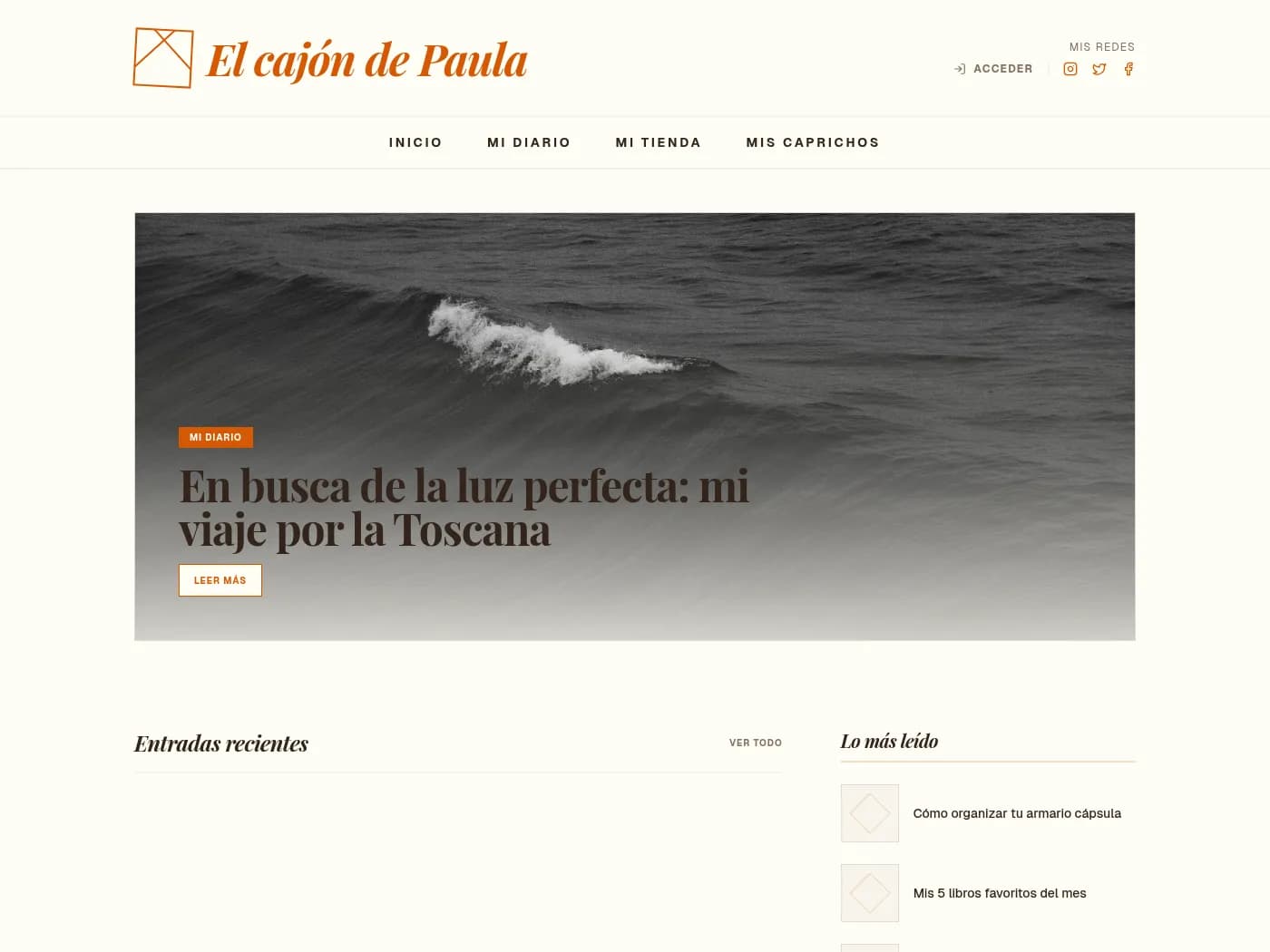 WordPress Style Blog