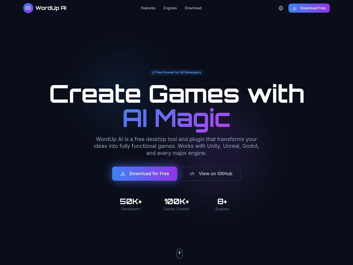 WordUp AI Game Builder