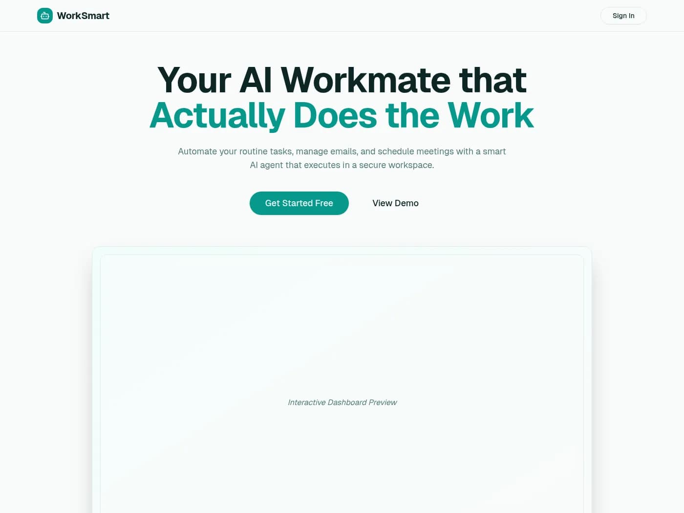 WorkSmart AI Agent