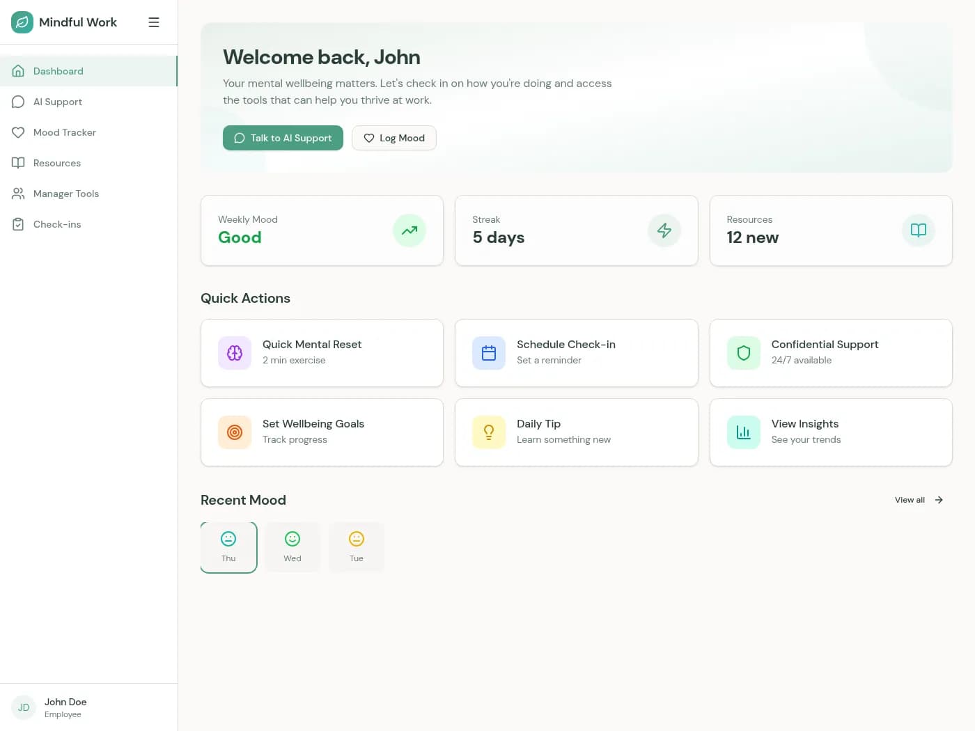 Mindful Work AI