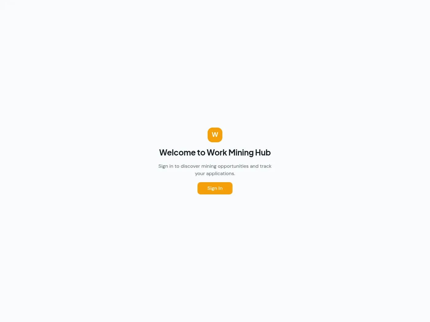 Work Mining Hub