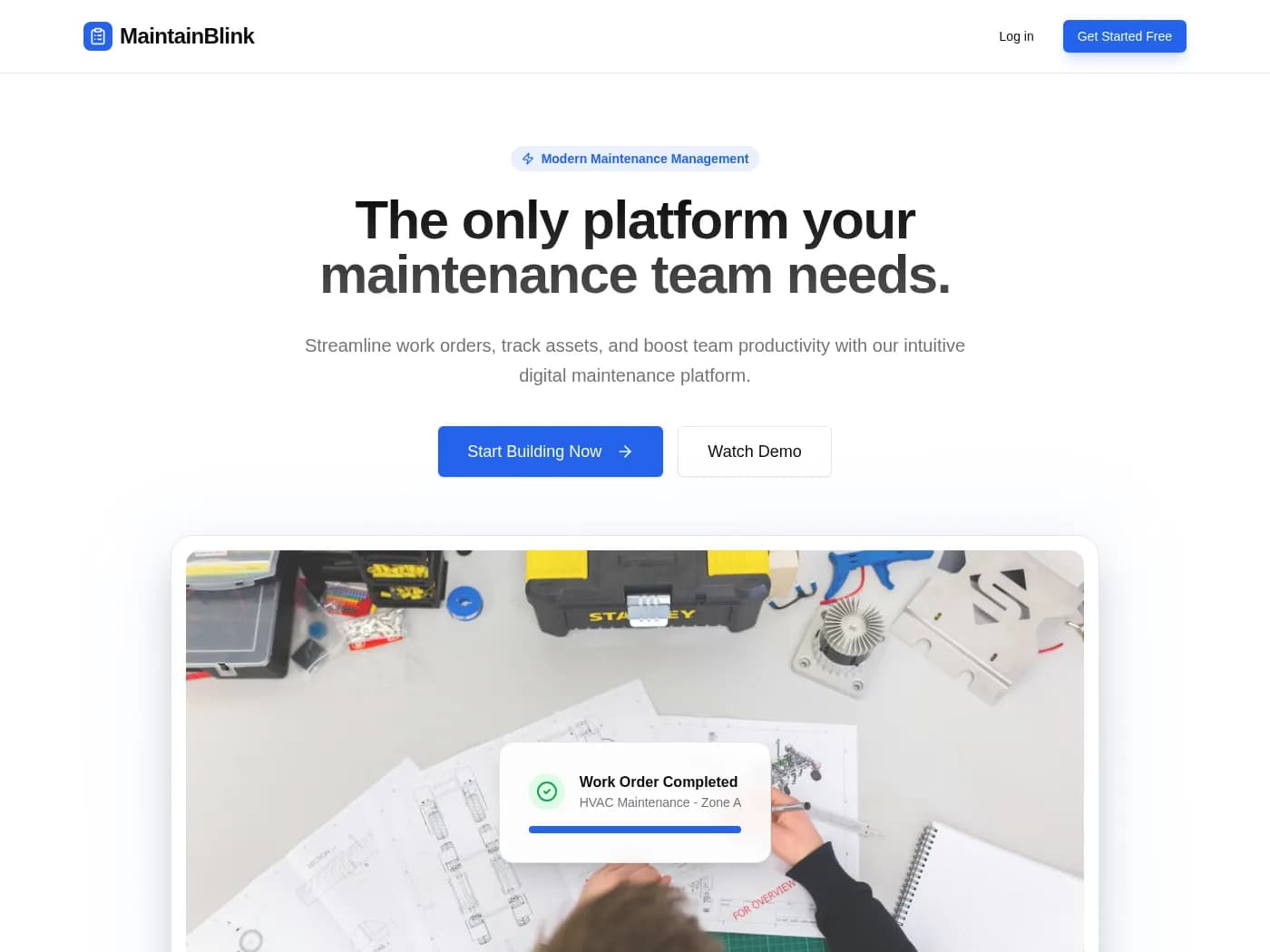 MaintainX Clone