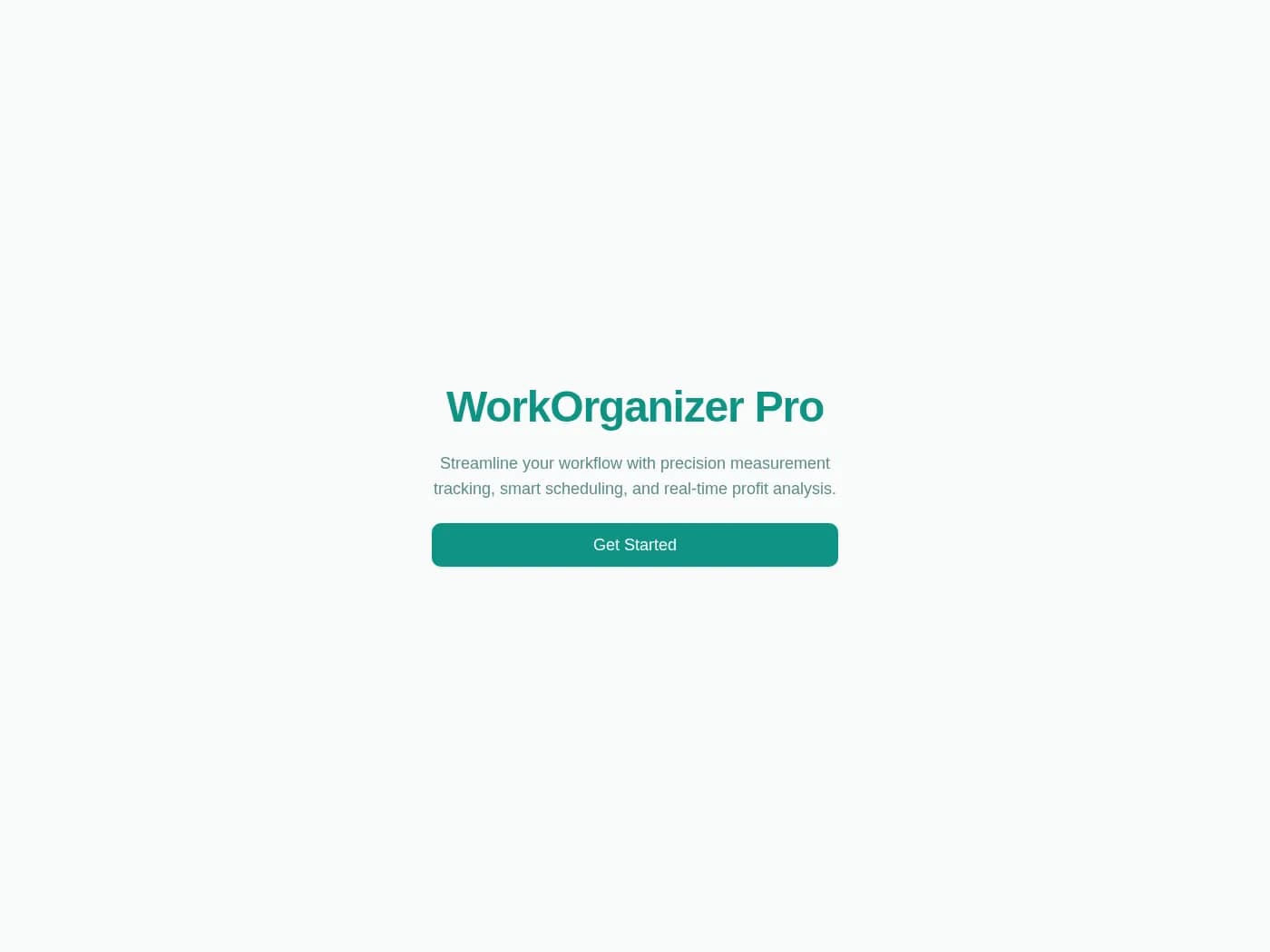 Work Organizer Pro