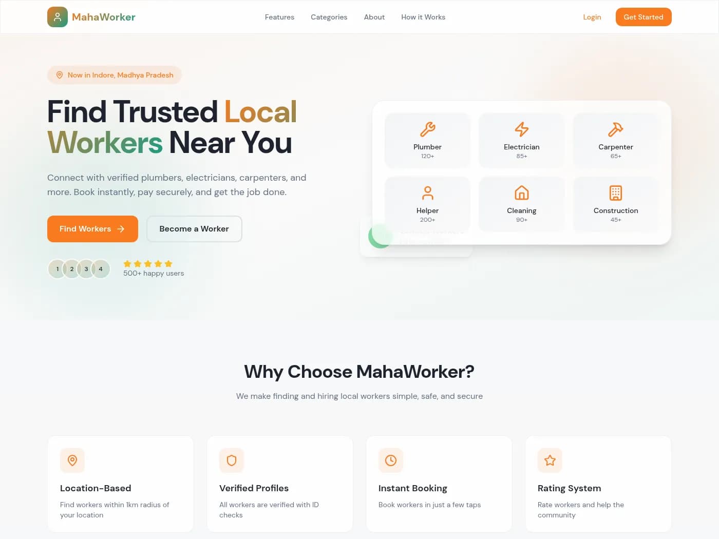 MahaWorker Connect