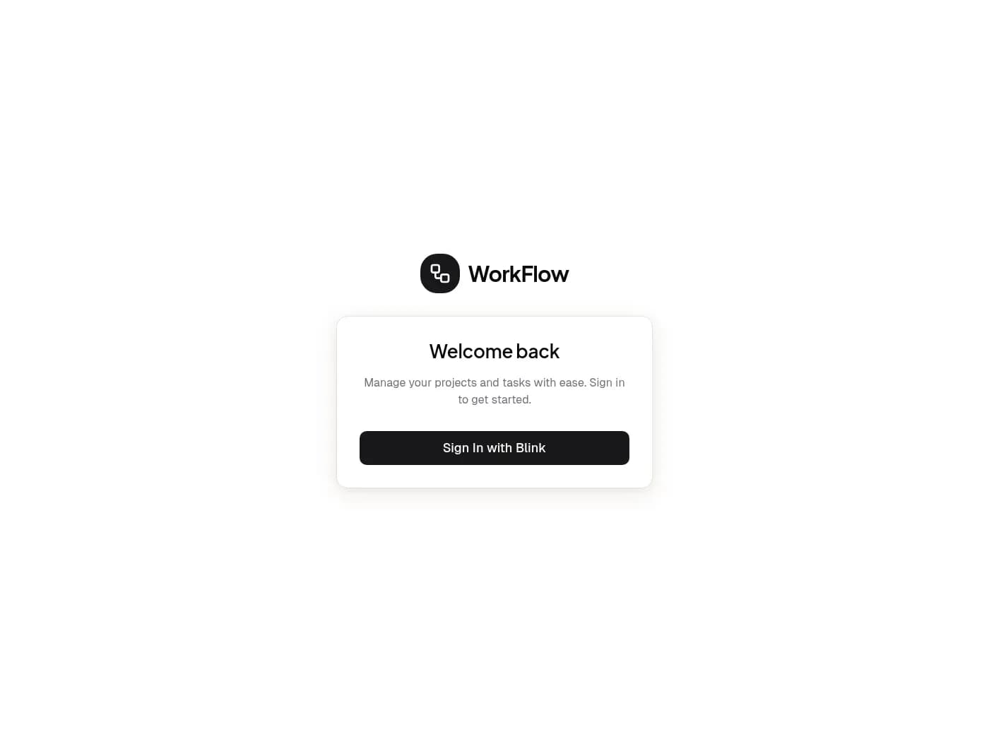 WorkFlow App