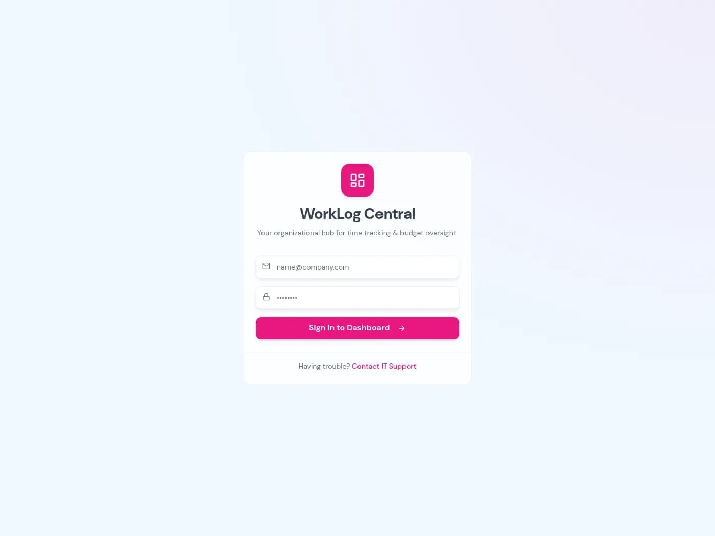 WorkLog Central